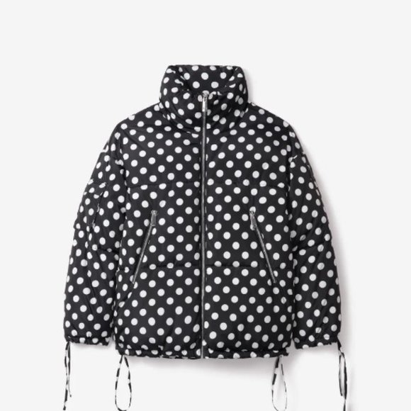 Noize | Jackets & Coats | Noize Faika Polka Dot Puffer Jacket Mittens ...